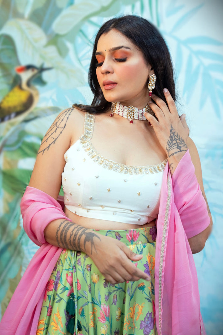 Lehenga Choli – Dhara Shah Design Studio