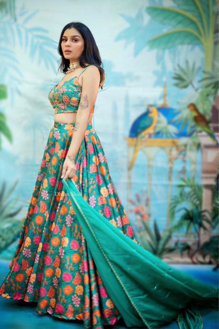 Lehenga Choli – Dhara Shah Design Studio